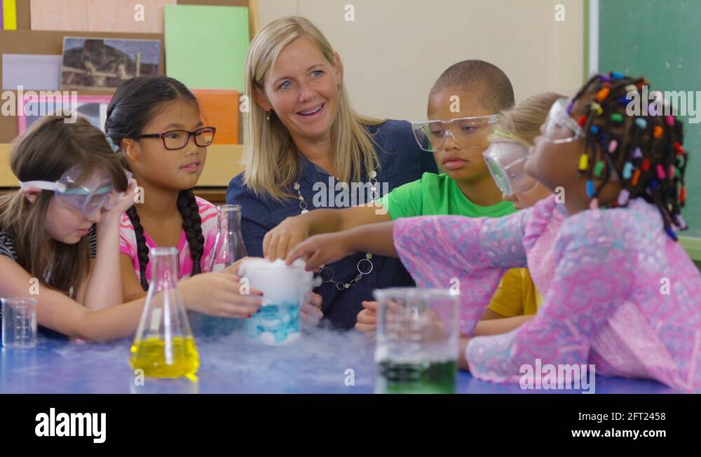 School classroom experiment group Stock Videos & Footage - HD and 4K ...