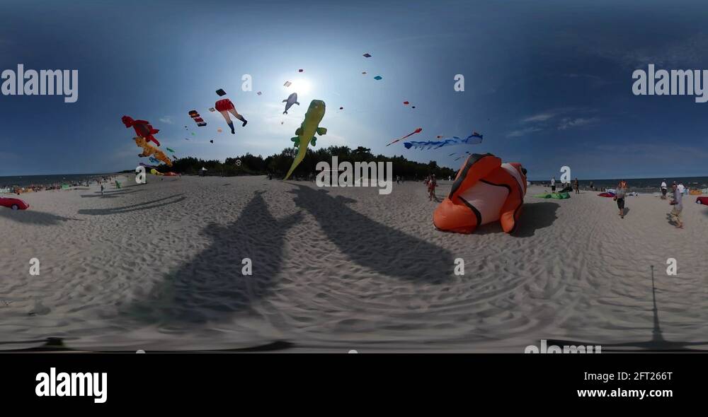 360Vr Video Kites Festival Leba Clownfish Shape Kite Crocodile Dragon ...