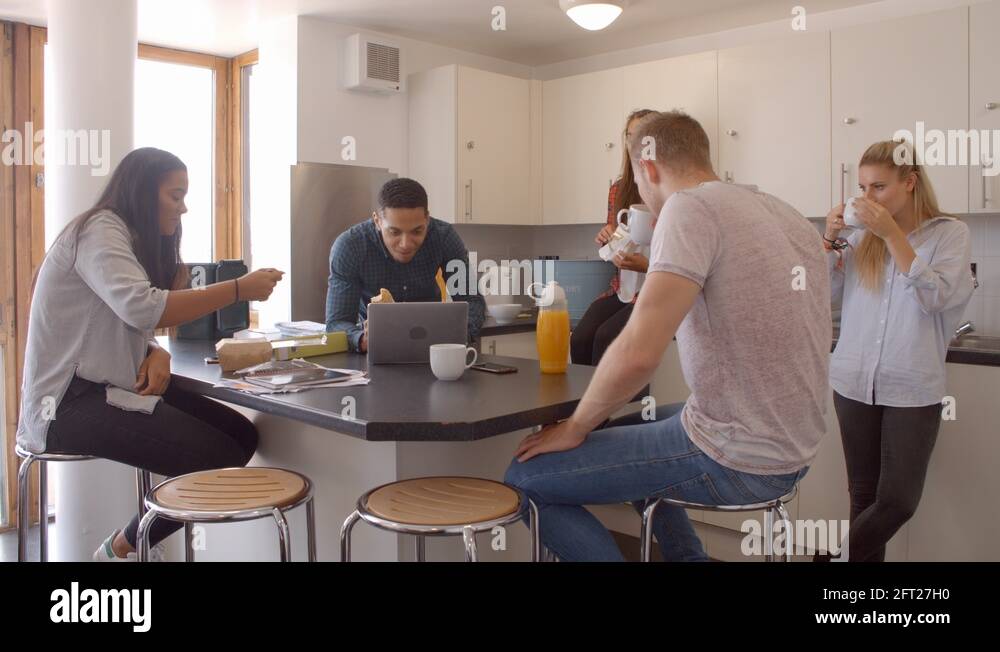Shared kitchen students Stock Videos & Footage - HD and 4K Video Clips ...