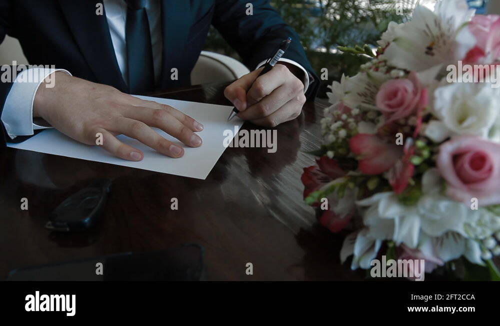 Writing a letter paper Stock Videos & Footage - HD and 4K Video Clips ...