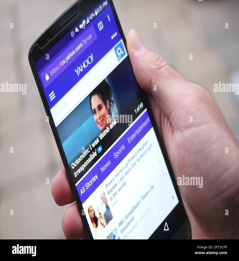 Yahoo mail screen Stock Videos & Footage - HD and 4K Video Clips - Alamy