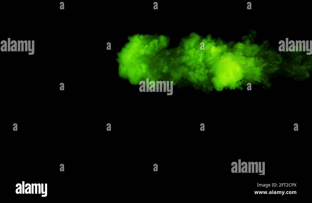 Neon Green Smoke In Slow Motion - 32 Stock Video Footage - Alamy