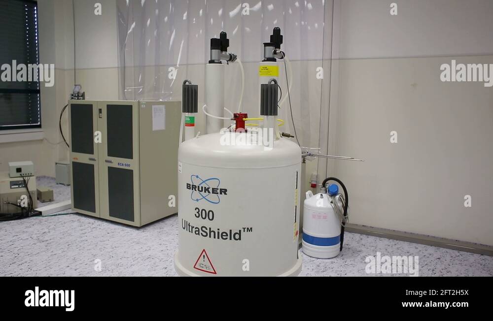 Spectrometer science man scientist, research chemical analysis ...