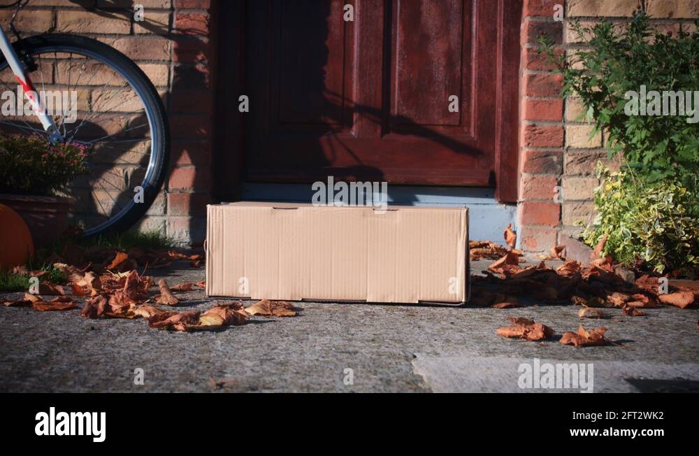 Woman parcel door delivery Stock Videos & Footage - HD and 4K Video ...