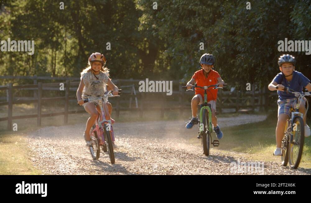 Children riding bike boy girl asian Stock Videos & Footage - HD and 4K ...