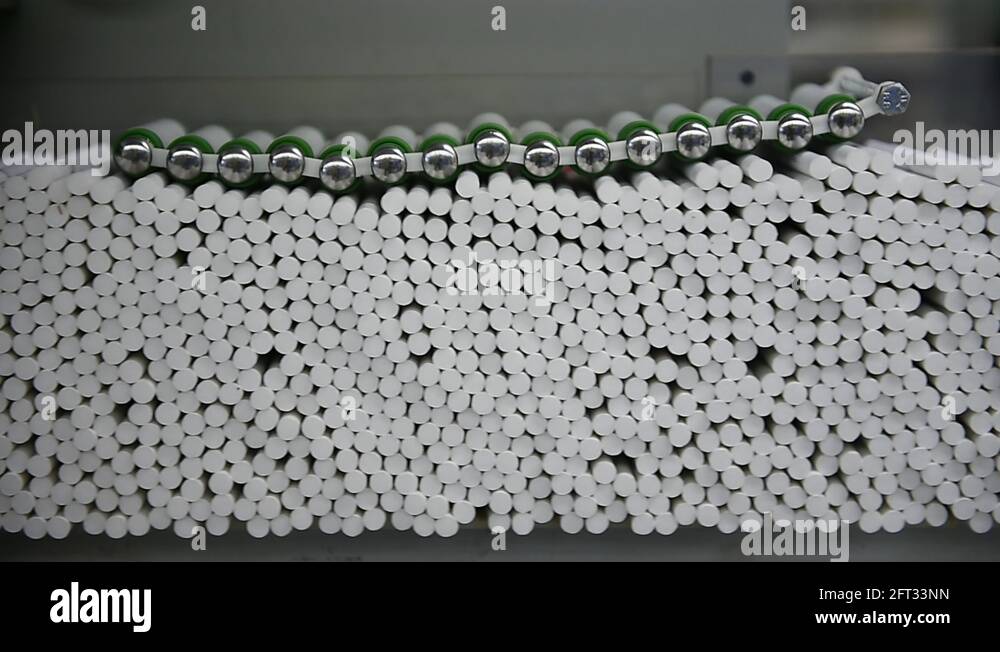 Cigarettes production process inside a modern factory Stock Video ...