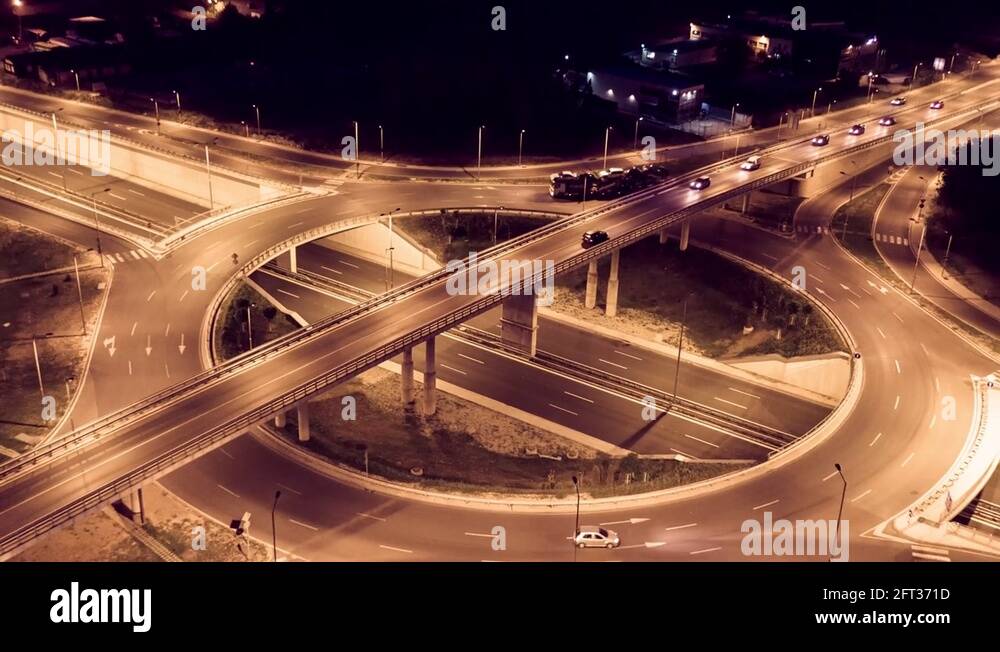 Beautiful interchange overpass city skyline Stock Videos & Footage - HD ...