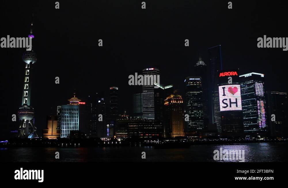 China shanghai neon lights on Stock Videos & Footage - HD and 4K Video ...