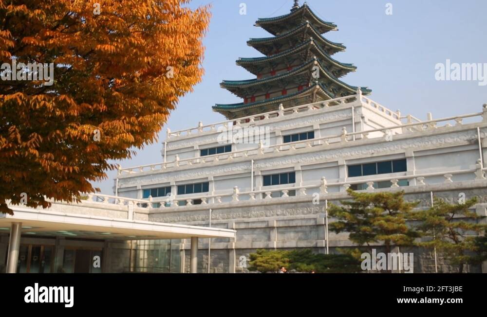National museum of korea pagoda Stock Videos & Footage - HD and 4K ...
