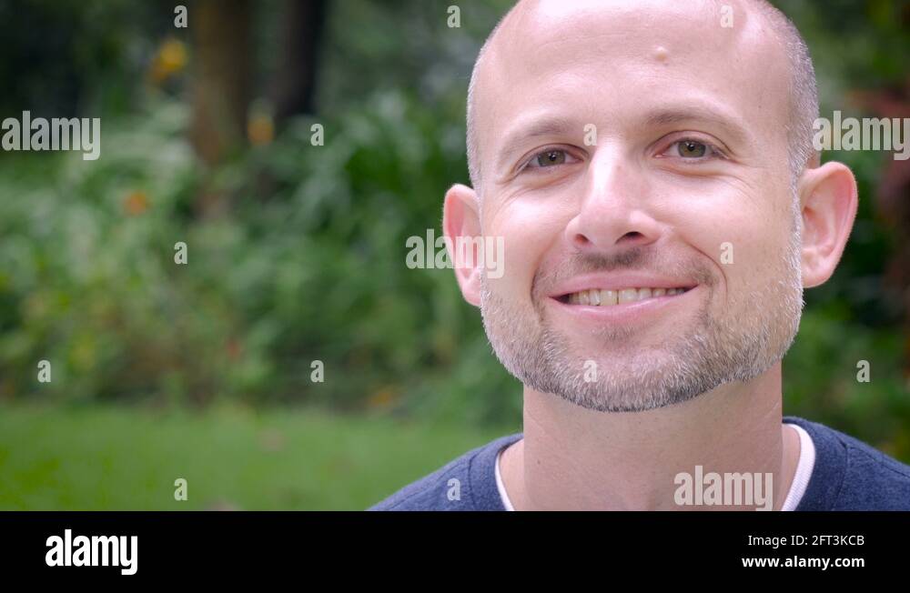 Bald man smiling Stock Videos & Footage - HD and 4K Video Clips - Alamy