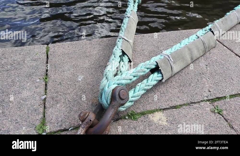 Rope rigging rope cord mooring Stock Videos & Footage - HD and 4K Video ...