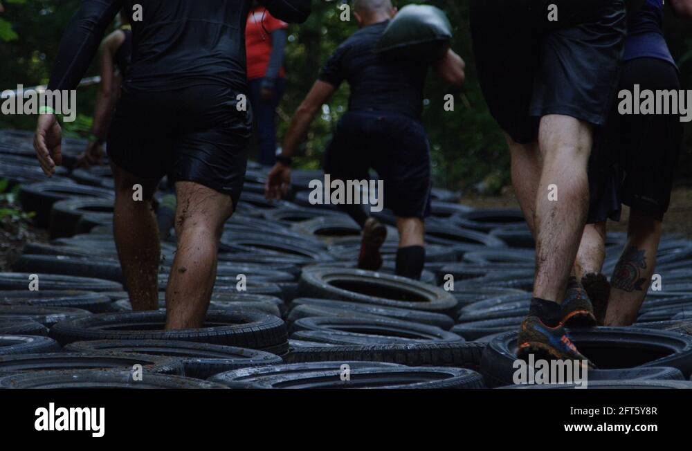 Tire obstacle course Stock Videos & Footage - HD and 4K Video Clips - Alamy