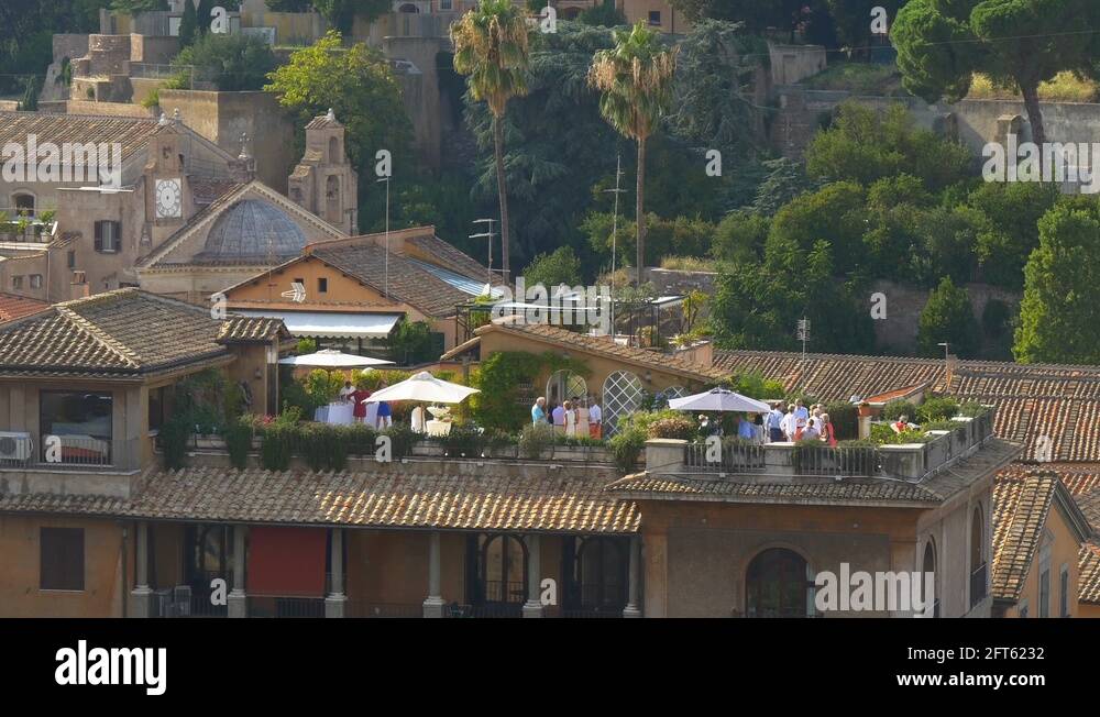 Rooftop terrace rome Stock Videos & Footage - HD and 4K Video Clips - Alamy
