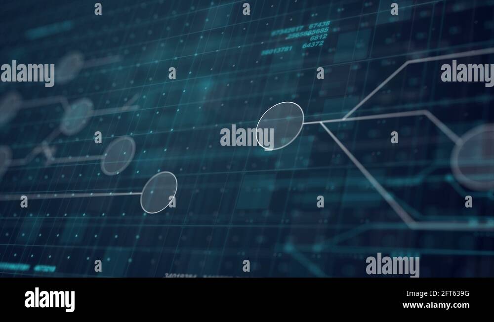 Circuit Board Technology Background 4K Loop Animation Stock Video ...