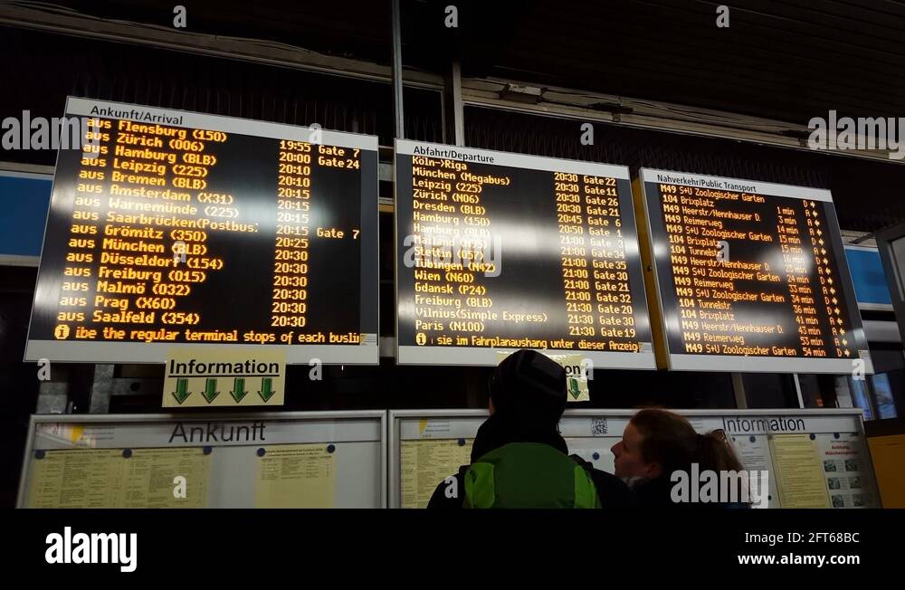 Display bus arrival Stock Videos & Footage - HD and 4K Video Clips - Alamy