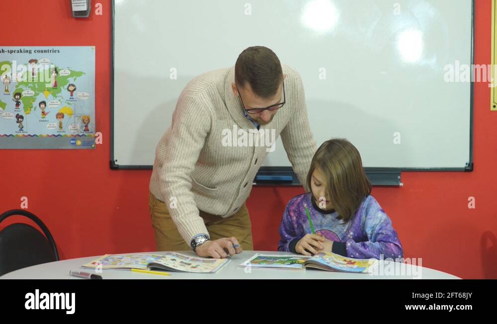 Primary school student teacher Stock Videos & Footage - HD and 4K Video ...