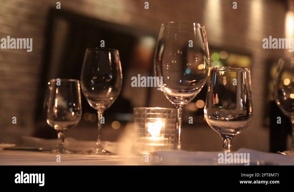 Romantic restaurant interior Stock Videos & Footage - HD and 4K Video ...