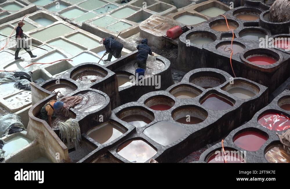 Moroccan leather process Stock Videos & Footage - HD and 4K Video Clips ...