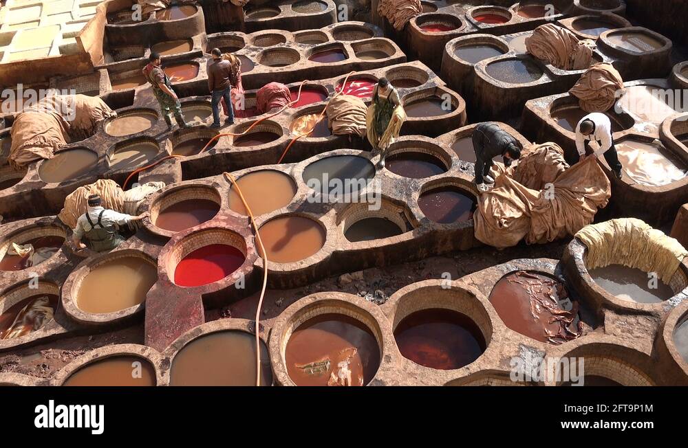 Traditional dyeing process Stock Videos & Footage - HD and 4K Video ...