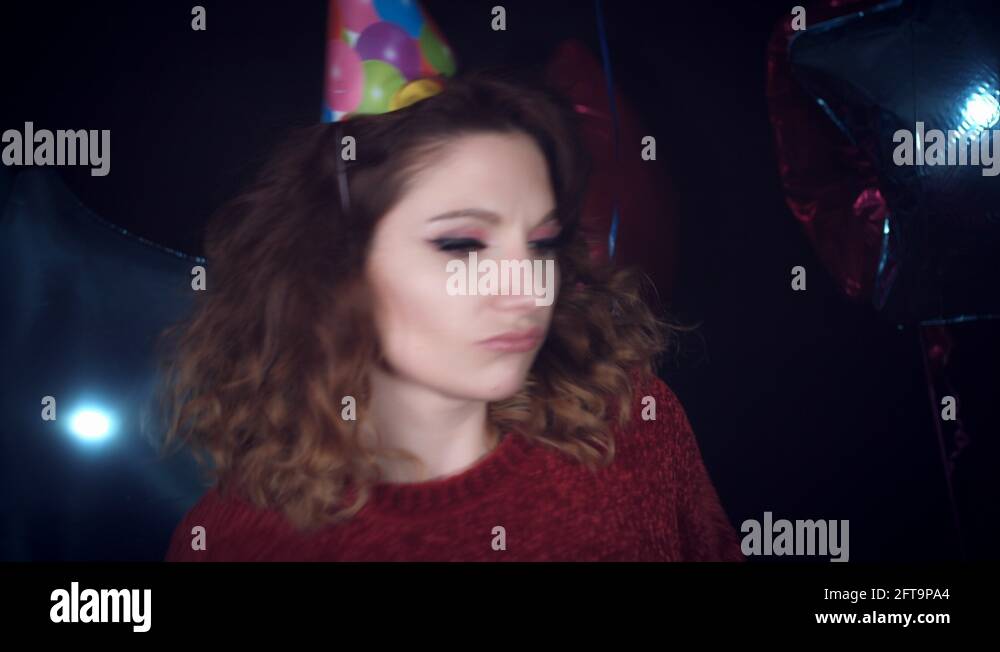 Drunk Party Girl Stock Videos And Footage Hd And 4k Video Clips Alamy