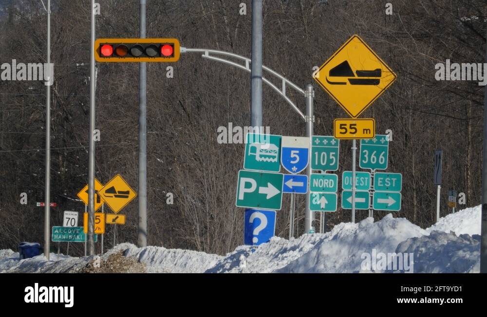 Road signs traffic light Stock Videos & Footage - HD and 4K Video Clips ...