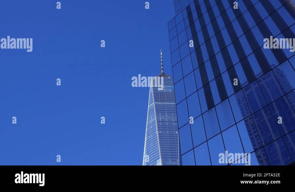 One world trade center modern architecture Stock Videos & Footage - HD ...