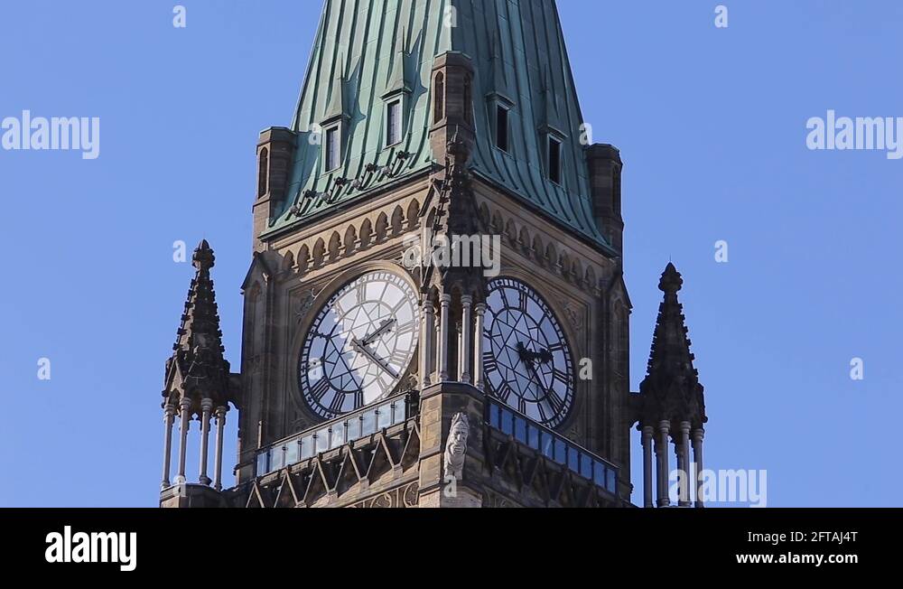 Government of canada clock tower Stock Videos & Footage - HD and 4K ...