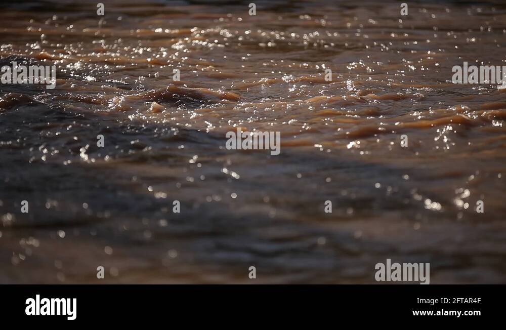 Overflow flooding form rain Stock Video Footage - Alamy