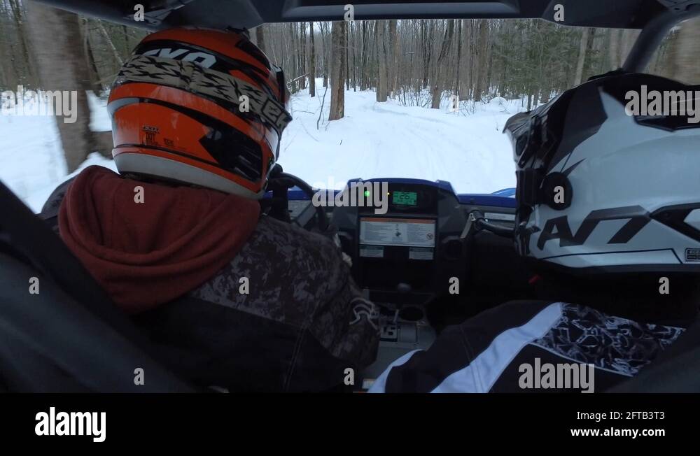 utv 4x4 cockpit driver and passenger in trail 4k gimbal Stock Video ...