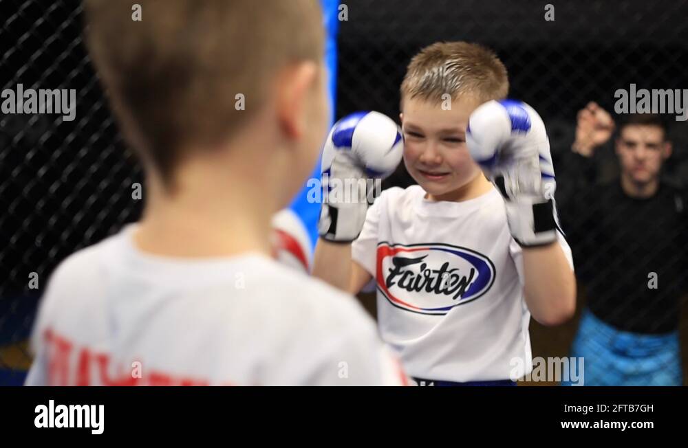 kid's hit on the face Stock Video Footage - Alamy