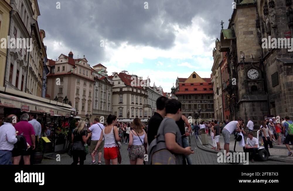 Old town square prague street scene Stock Videos & Footage - HD and 4K ...