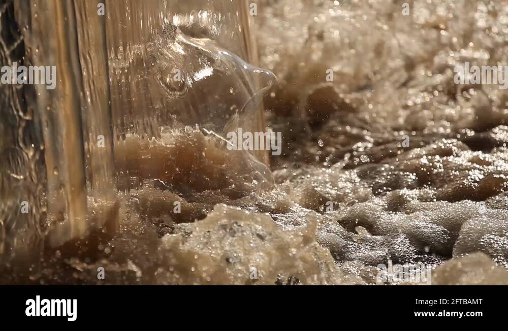 Overflow flooding form rain Stock Video Footage - Alamy