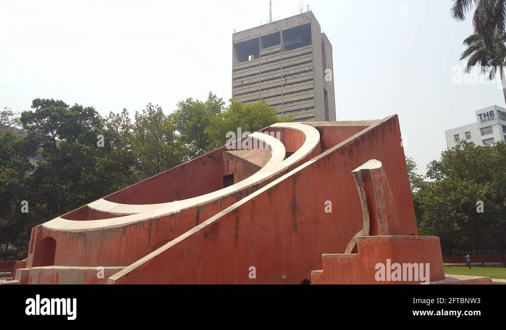 Jantar Mantar, NDMC Head Office, Palika Kendra skyscraper, New Delhi ...