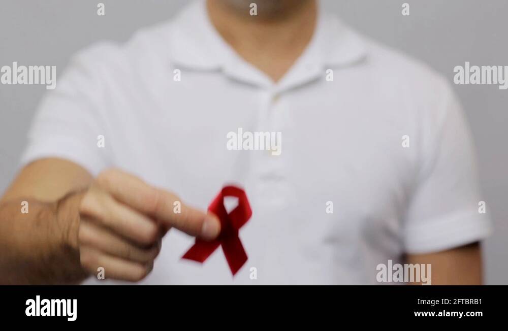 Man red ribbon Stock Videos & Footage - HD and 4K Video Clips - Alamy