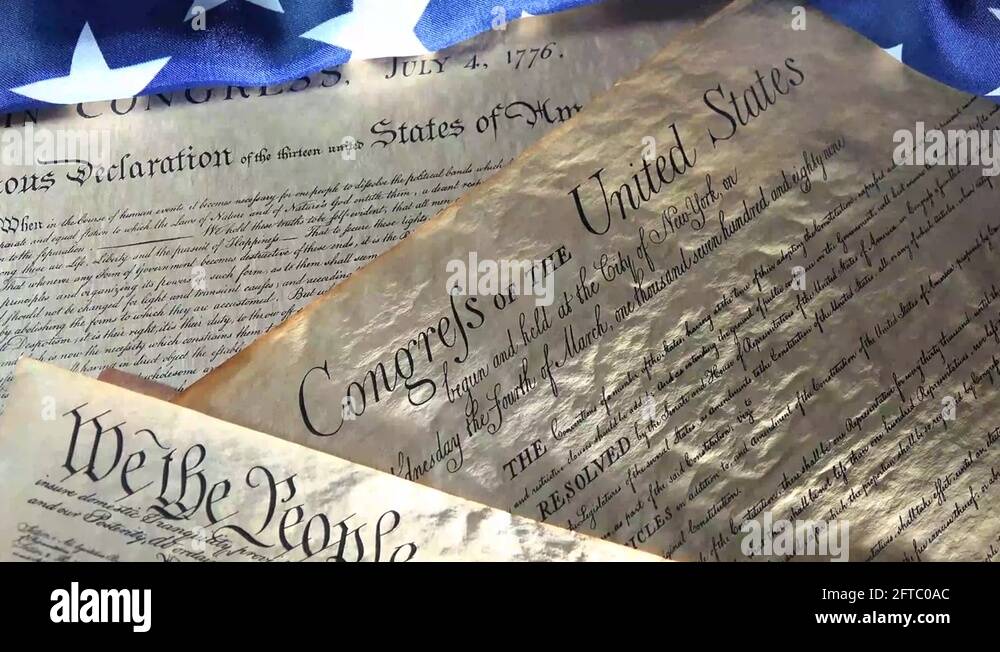 4k United States Bill of Rights Preamble to the Constitution and ...