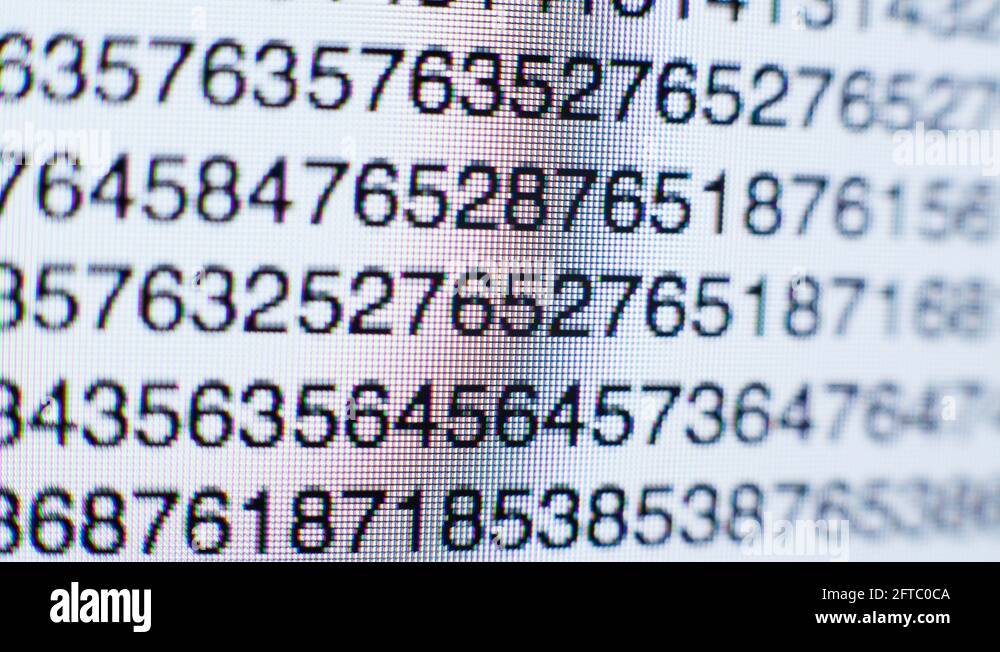 Scrolling numbers Stock Videos & Footage - HD and 4K Video Clips - Alamy