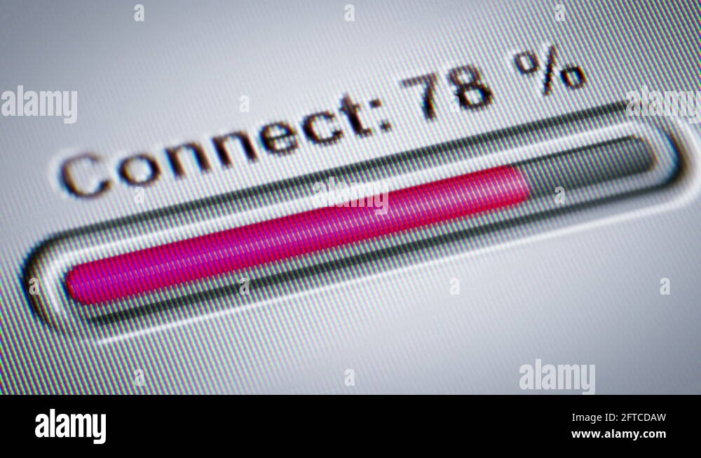 Process of Connecting on the screen Stock Video Footage - Alamy