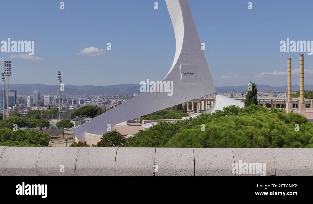 Torre Calatrava (Torre Telefonica), Communications Tower for the 1992 ...