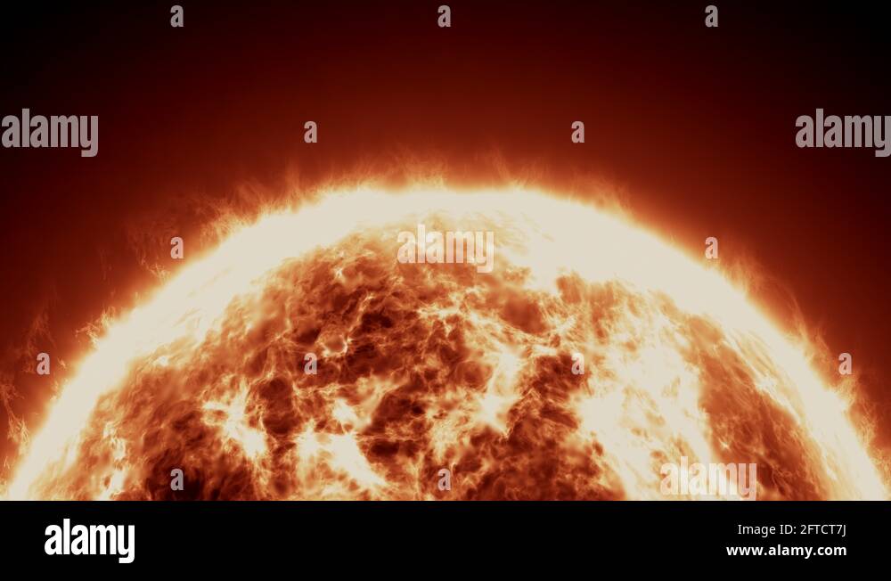 Animated Sun Surface Stock Video Footage - Alamy