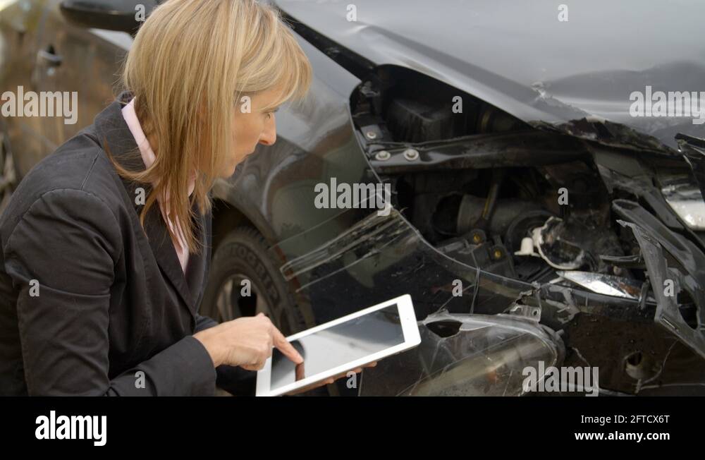 Insurance adjuster accident tablet Stock Videos & Footage - HD and 4K ...