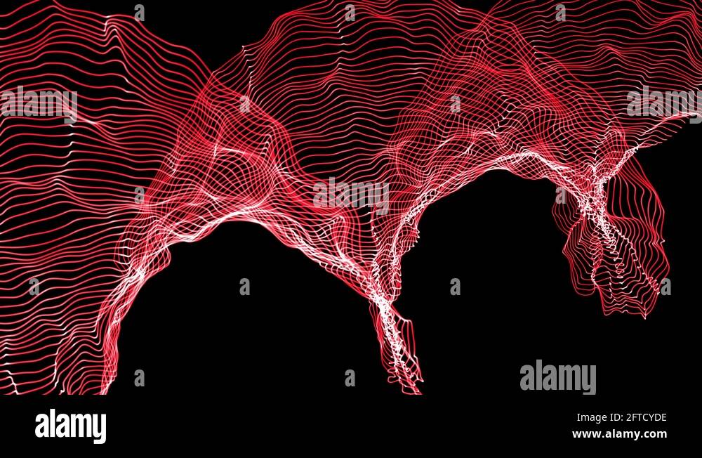 Modern red lines background Stock Videos & Footage - HD and 4K Video ...