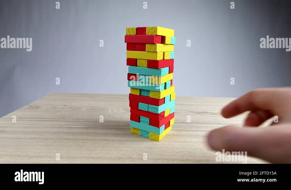 Removing block tower Stock Videos & Footage - HD and 4K Video Clips - Alamy