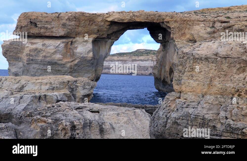 Azure window gozo malta arch Stock Videos & Footage - HD and 4K Video ...
