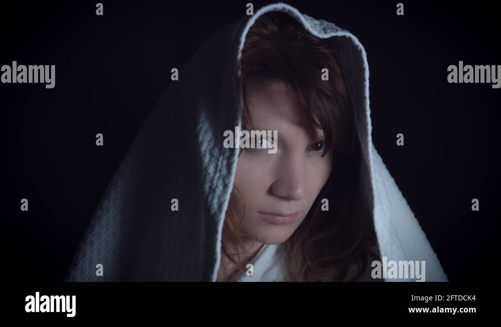 4k Religious Portrait of Mary, Mother of Jesus Stock Video Footage - Alamy