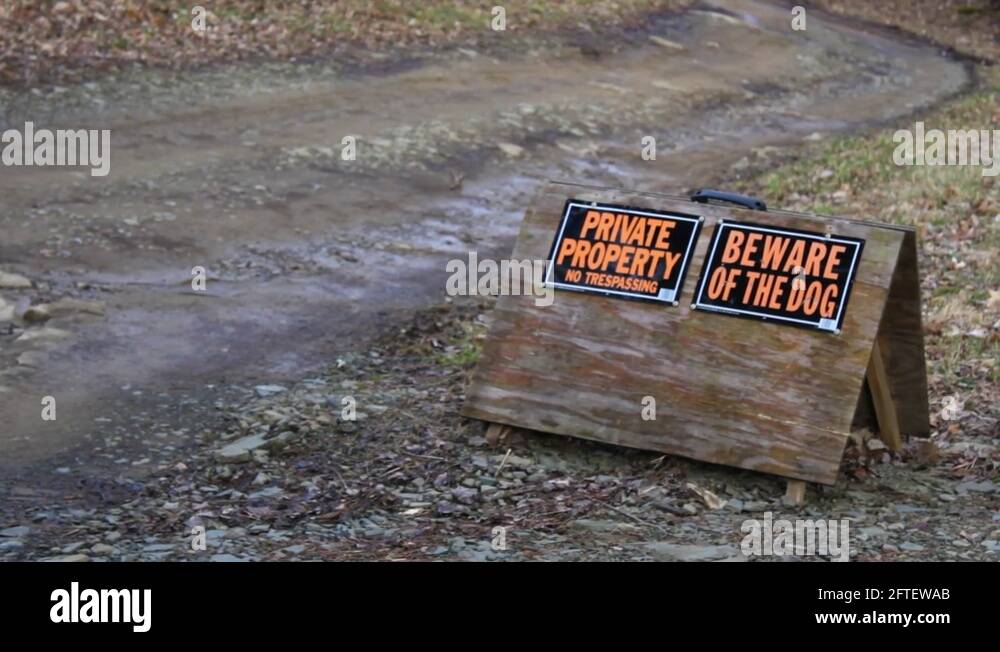 Beware scary sign Stock Videos & Footage - HD and 4K Video Clips - Alamy