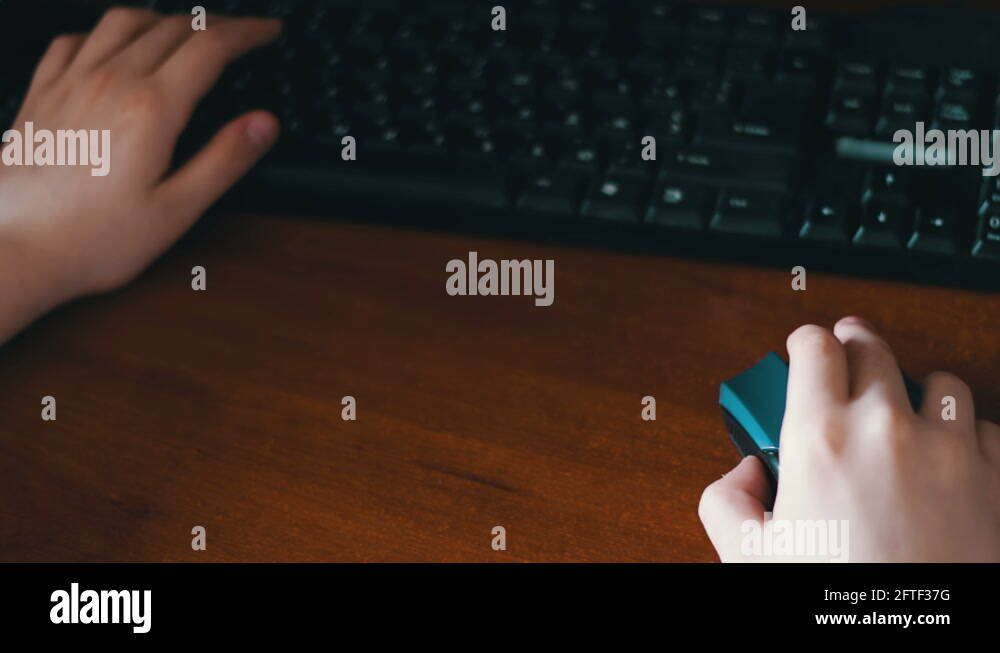 Wireless keyboard and mouse Stock Videos & Footage - HD and 4K Video ...