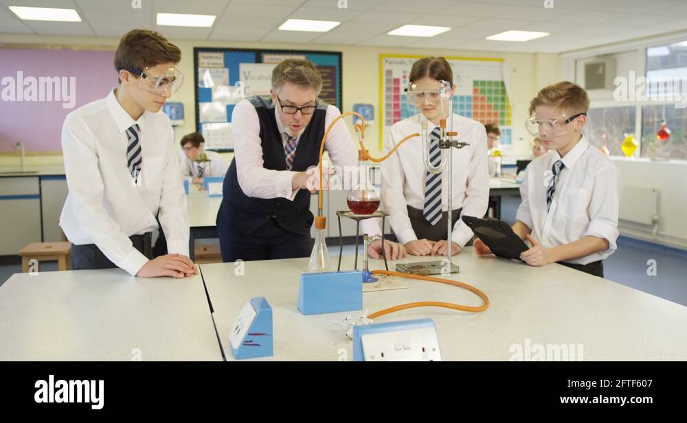 Students teacher science lab Stock Videos & Footage - HD and 4K Video ...