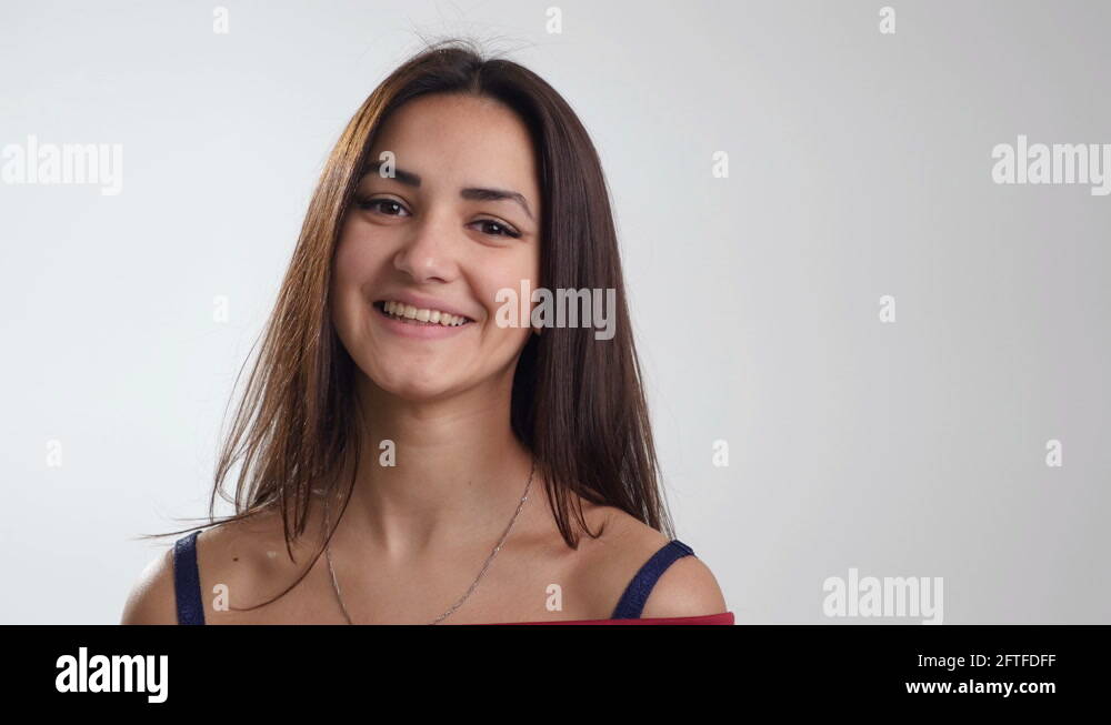 Girl smile dimple Stock Videos & Footage - HD and 4K Video Clips - Alamy