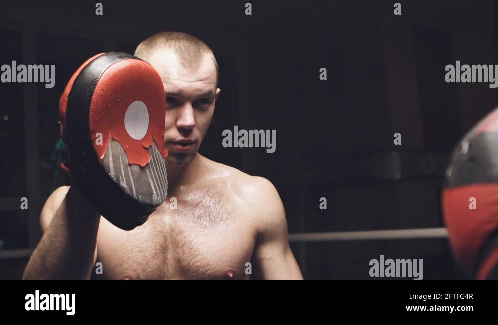 Action boxing boxing ring fighting professional boxer Stock Videos ...