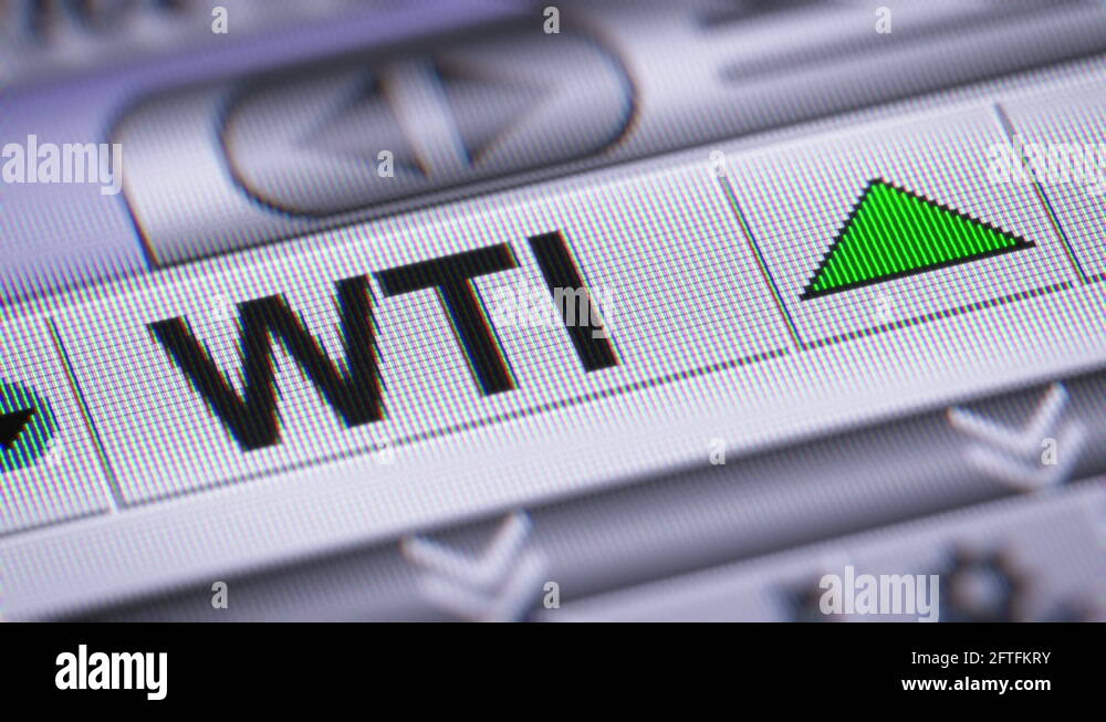 WTI Crude Oil. Up. Looping Stock Video Footage - Alamy